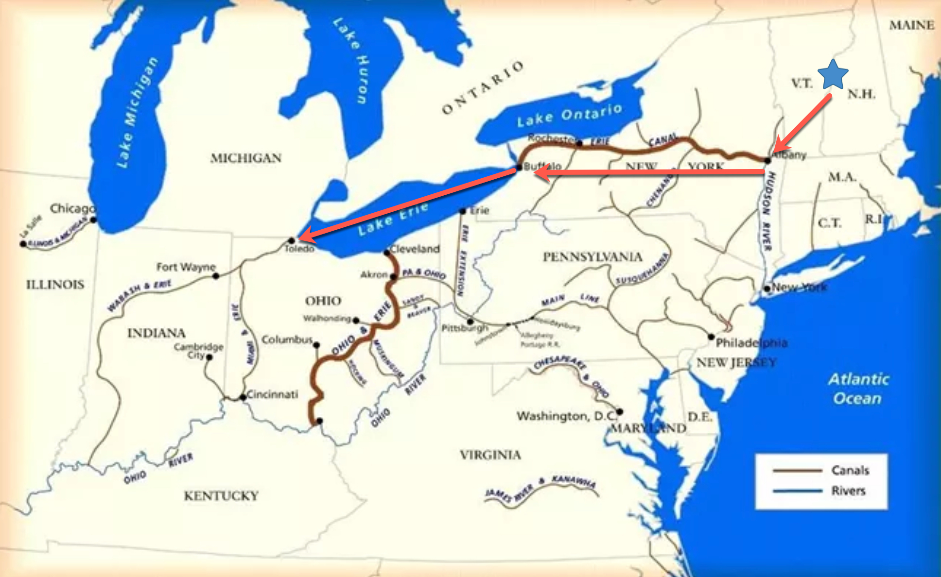 Maps: Visualizing Your Ancestors – Types of Maps – Migration ...