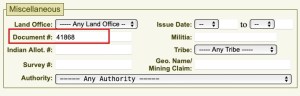Don’t Stop Digging: BLM GLO Records Tip | Genealogy Pants